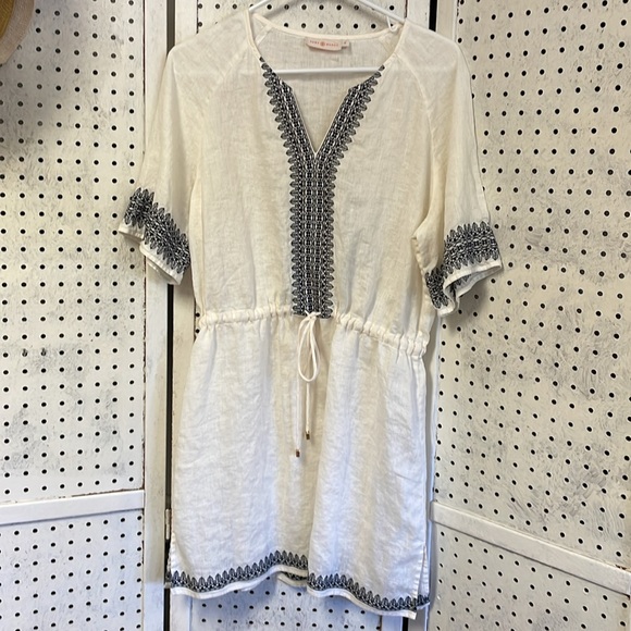 Tory Burch | Dresses | Tory Burch Linen | Poshmark